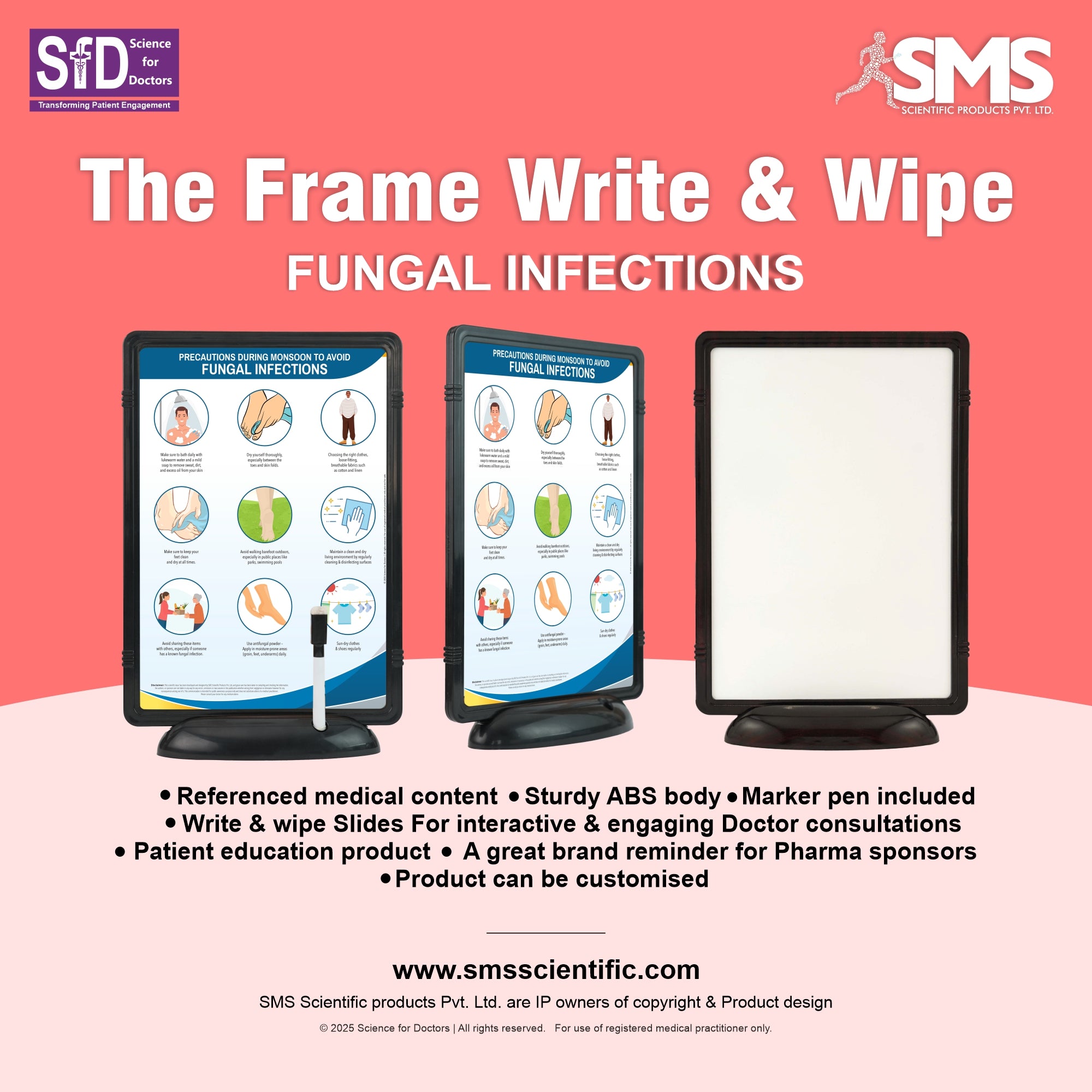 Fungal Infections: The Frame Write & Wipe – SMS Scientific Products Pvt ...